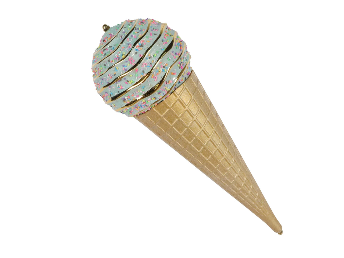 15" Couture Cone Ornament – Peace of Mind Designs