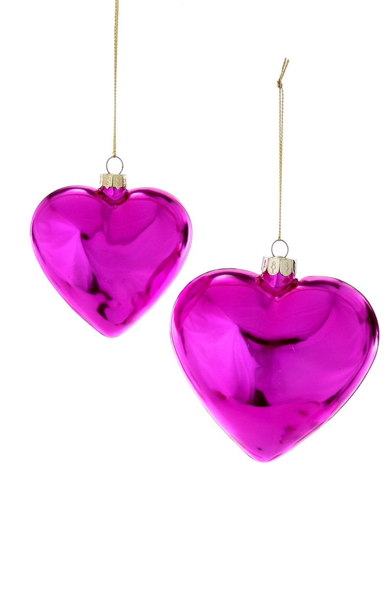 A Simple Heart Ornament- Set of 2 – Peace of Mind Designs