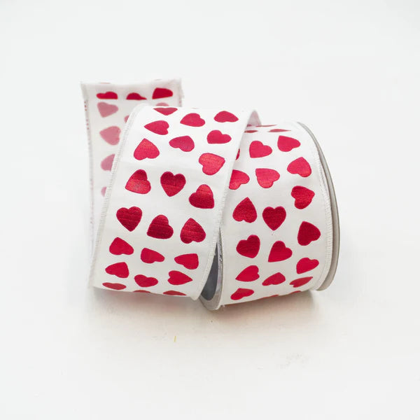 Red Heart Ribbon – Peace of Mind Designs