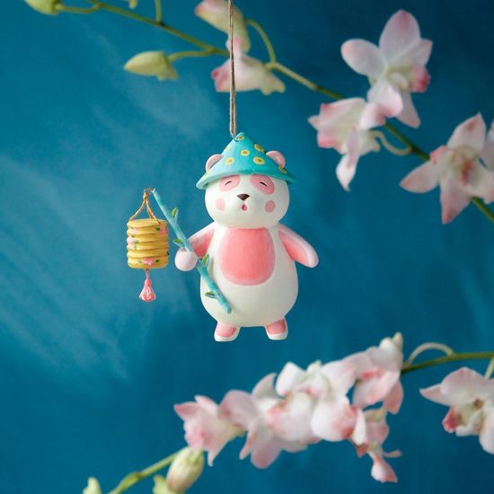 Piong the Panda Ornament – Peace of Mind Designs