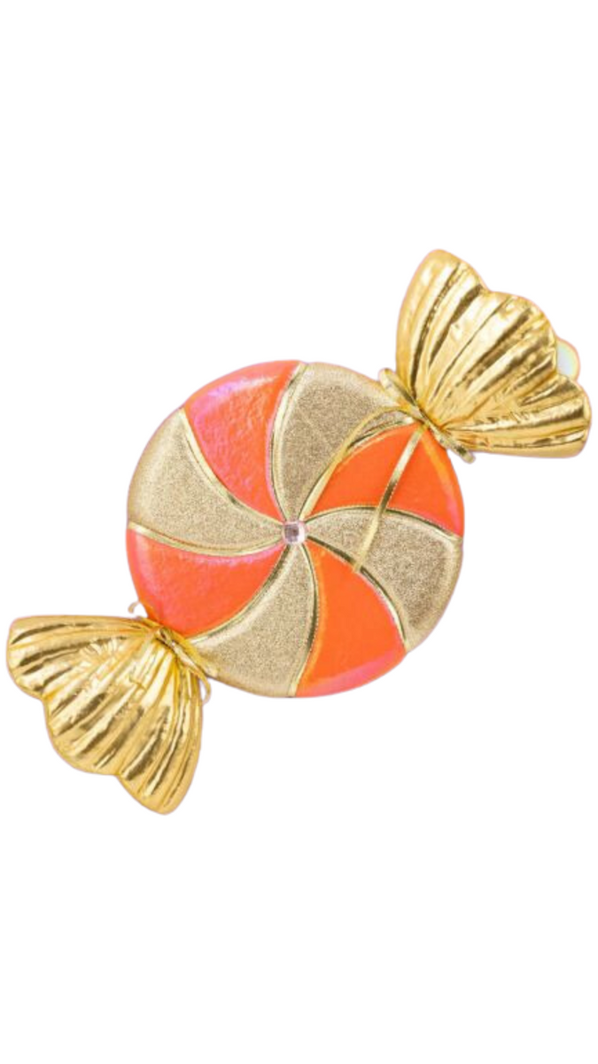 24in Orange Citrus Candy Wrapper- NEW 2024 – Peace of Mind Designs