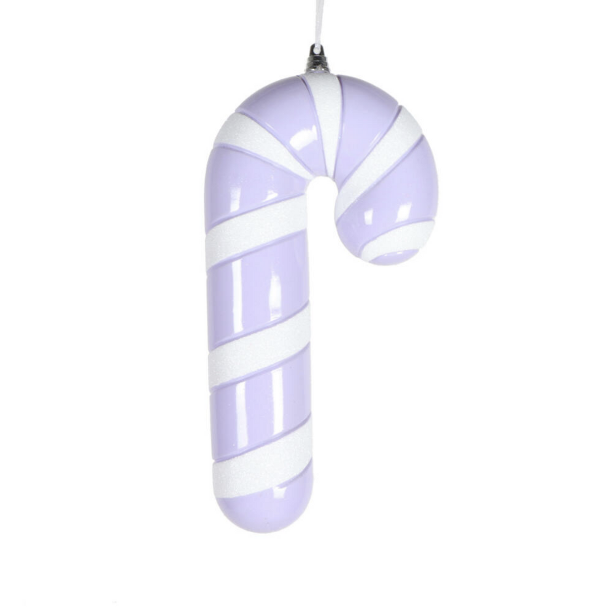 Lavender Enamel Candy Cane Ornament – Peace of Mind Designs