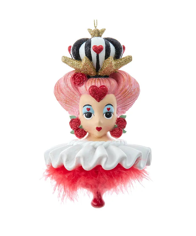 Queen of Hearts Hat Ornament – Peace of Mind Designs