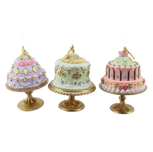 Spring Cakes Ornaments 5" Resin – Peace of Mind Designs